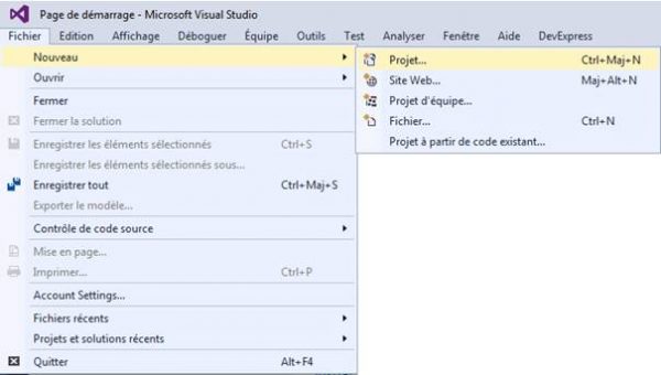 Créer une application console - apcpedagogie