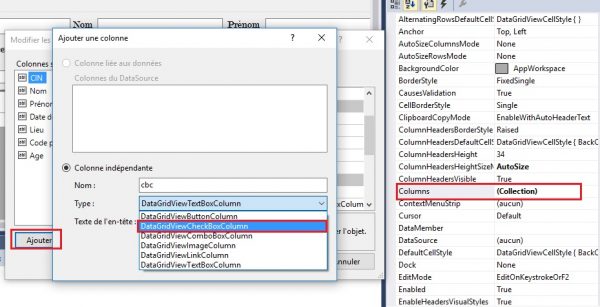 Ajouter un CheckBoxColumn à un DataGridView en c sharp – apcpedagogie