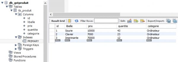 Connexion d'une table MySql à un contrôle DataGridView en C ...