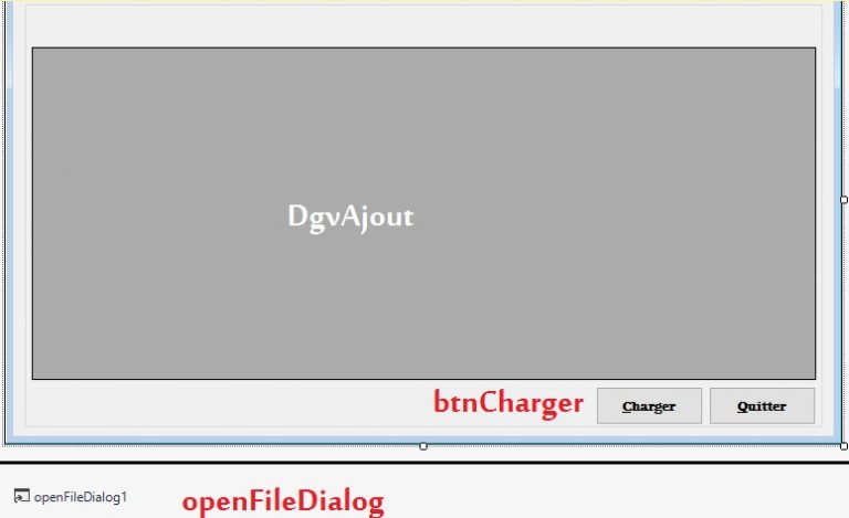Importer Une Feuille Excel Vers Datagridview En Csharp Apcpedagogie