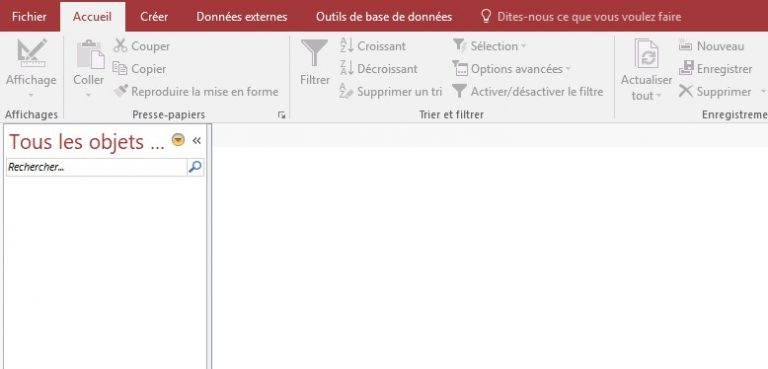 Créer, modifier une table Access1 – apcpedagogie