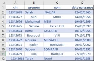 Fonction Concat d’Excel – apcpedagogie
