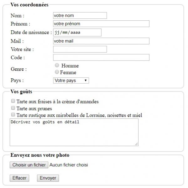 La validation de formulaire avec HTML5 – apcpedagogie