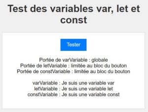 Les variables en JavaScript – apcpedagogie