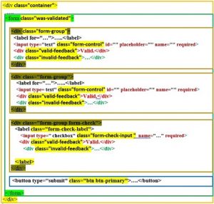 Validation des formulaires Bootstrap – apcpedagogie