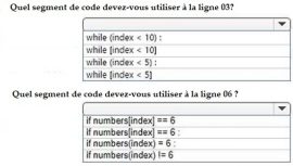 Exercices en Python traitement des listes série 01 – apcpedagogie