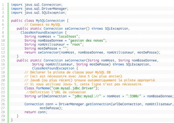 Connecter une JSP avec MySQL – apcpedagogie