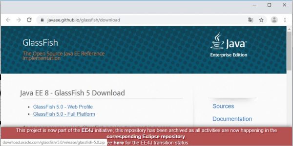 Installation et configuration de Glassfish Web Server – apcpedagogie