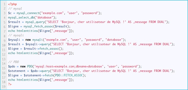 Accéder aux bases de données avec Mysqli de PHP – apcpedagogie