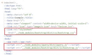 Intégrer Bootstrap avec Angular – apcpedagogie