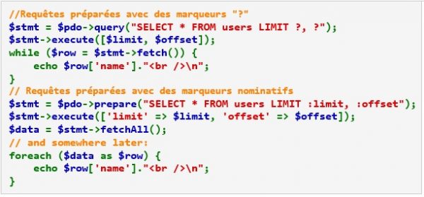 Les instructions préparées en PHP – apcpedagogie