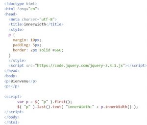 Le dimensionnement d’un élément en jQuery – apcpedagogie