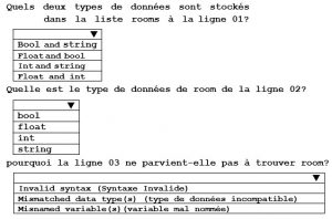 Exercices les types de données en Python – apcpedagogie