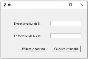 Exercices widget tkinter en python – apcpedagogie
