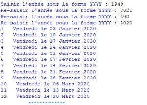Exercices les dates en python – apcpedagogie