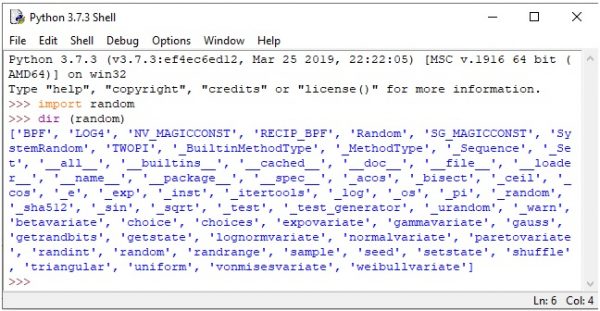 Générer des nombres pseudo-aléatoires en Python – apcpedagogie