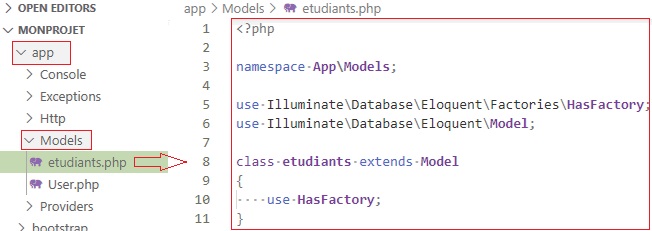 Modèles Laravel – apcpedagogie