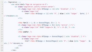 Créer une pagination en PHP avec MySQL et Bootstrap – apcpedagogie