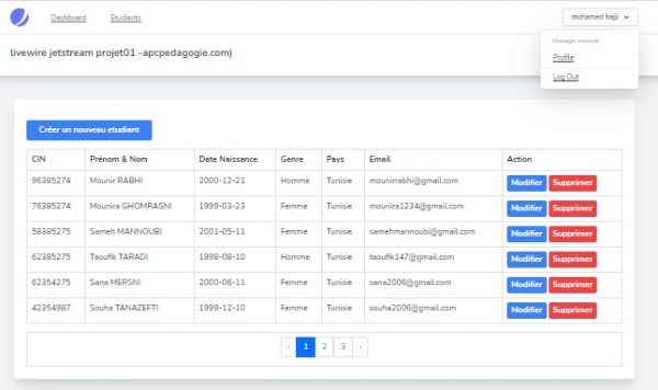 Laravel 8 Jetstream Livewire CRUD avec modal tailwind css – apcpedagogie