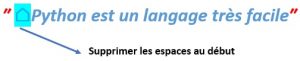 Comment supprimer les espaces dans une chaîne en python – apcpedagogie