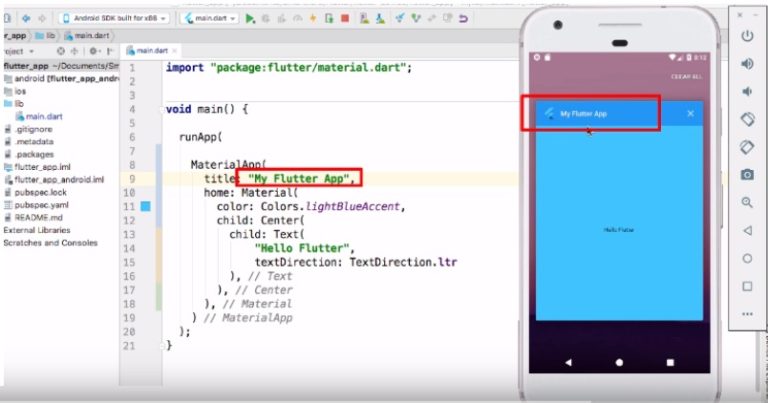 Créez votre première application Flutter – apcpedagogie Créez votre première application Flutter – apcpedagogie