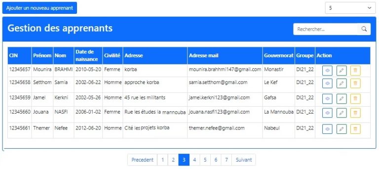 Créer Crud En Php Et Mysql En Utilisant Bootstrap Modal Apcpedagogie