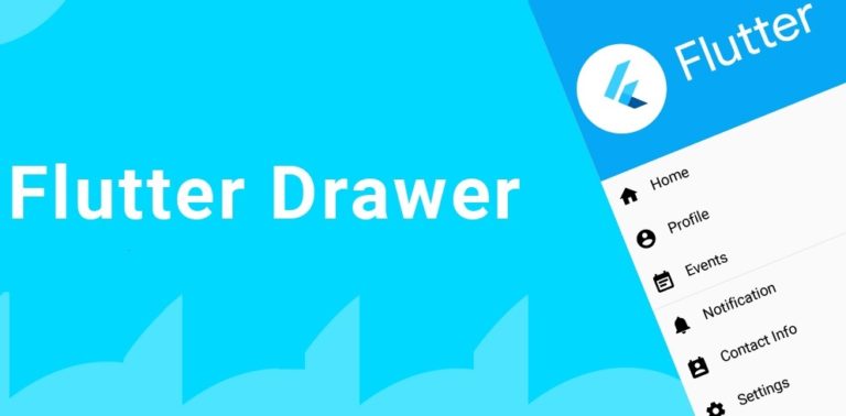 Le widget Drawer dans Flutter – apcpedagogie