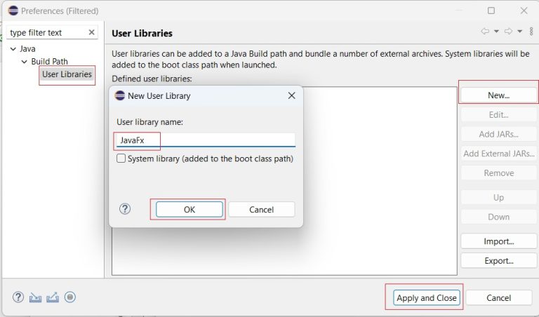 JavaFX Installation avec Eclipse – apcpedagogie