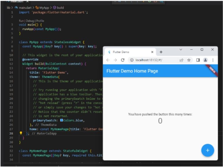 TP 2: Création d’une première application avec Flutter – apcpedagogie